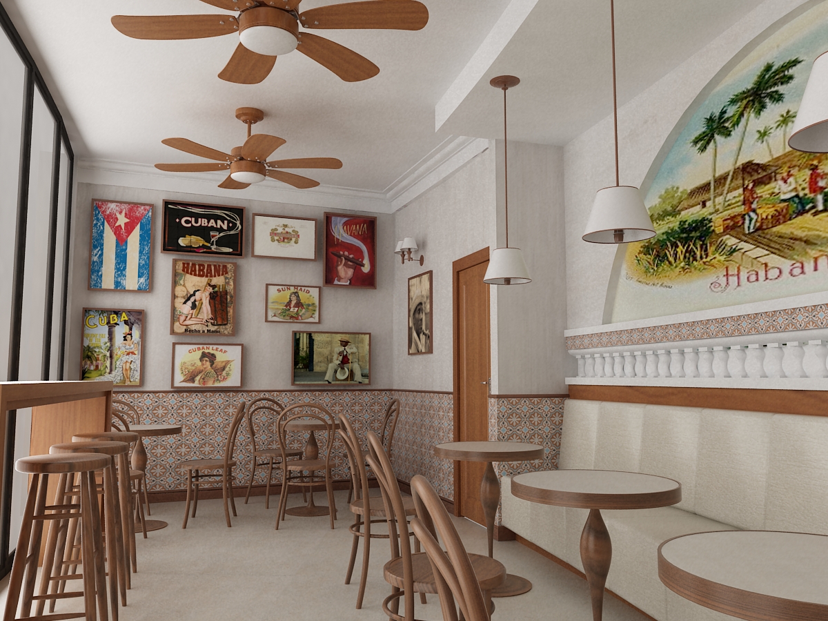 Café Cubano, Banja Luka – Nevena_Design Interior and lighting design